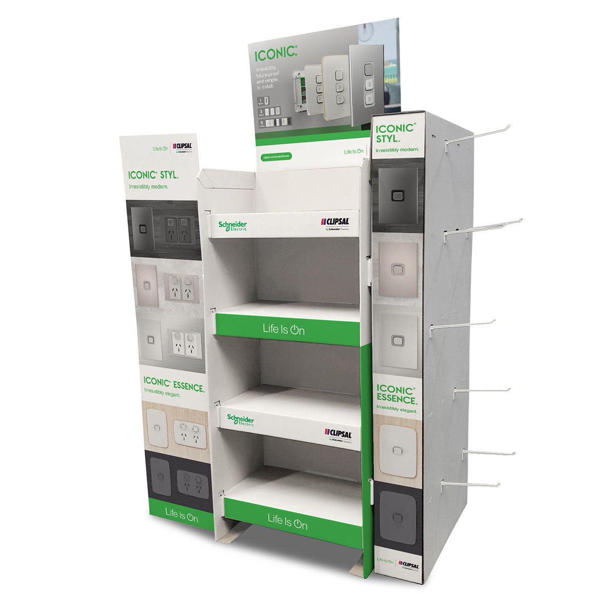 Iconic Styl & Essence Clip-Sell Display – Zform