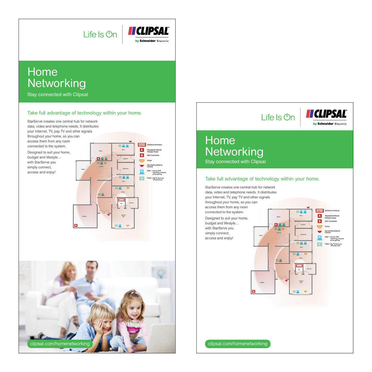Home Networking Display Boards – Zform