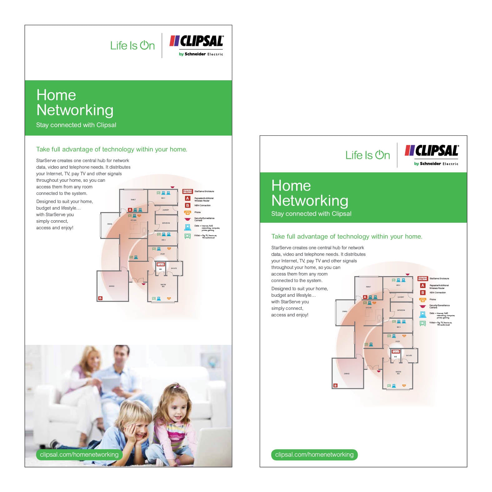 Home Networking Display Boards – Zform